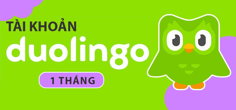Duolingo Super 1 tháng - Tài khoản | Divine Shop